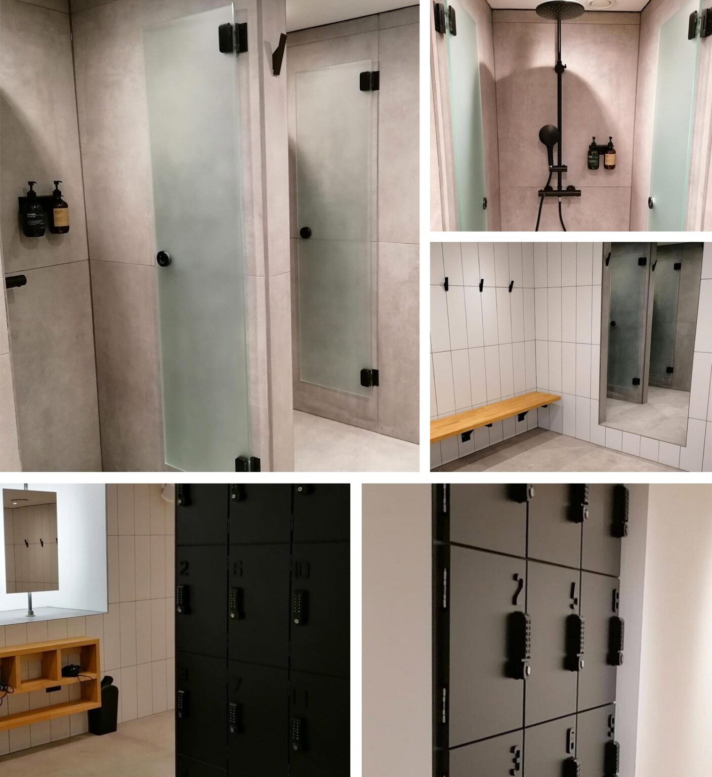 Bespoke Lockers & Showers for The Green Lab - Nokk