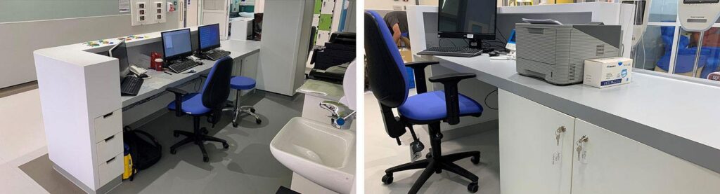 Kingston Hospital: Healthcare Desks - Nokk