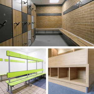 Changing Room Benches & Seating UK | Purpose-Made | Nokk